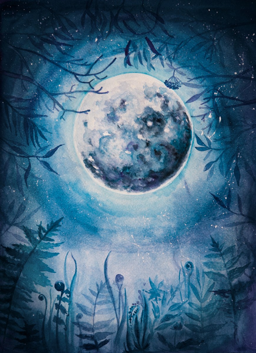The Winter Moon Poem – Painting with Words